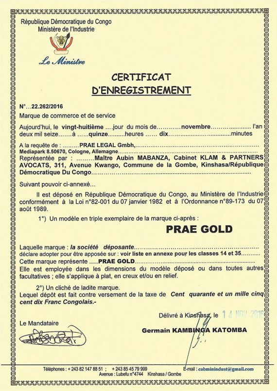 Portfolios – PraeGold